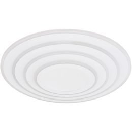 Globo LIGHTING LED Deckenleuchte "JOCELYN", wei&szlig;, 1 Stk., Leuchten, Deckenlampe, Designleuchte, Wohnzimmer, Schlafzimmer, rund, LED Deckenleuchte