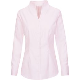 Seidensticker Twill Kelchkragenbluse Rosa (Gr&ouml;&szlig;e: 48)