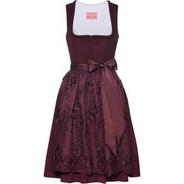 Kr&uuml;ger Dirndl Kr&uuml;ger Madl Midi-Feincord-Dirndl Betty Beere (Gr&ouml;&szlig;e: 46)