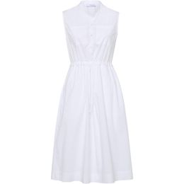 ROSSANA DIVA Midikleid mit Tunnelzug Wei&szlig; (Gr&ouml;&szlig;e: 42)