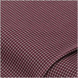 buttinette Romanit-Jersey &bdquo;Hahnentritt&ldquo;, beere-color