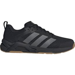Adidas DROPSET CONTROL Fitnessschuhe Herren - Gr&ouml;&szlig;e 45 1/3 - schwarz