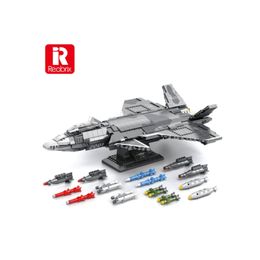 Reobrix 33025 J-20 Kampfjet Klemmbaustein Flugzeug 1911 Teile ab 14