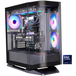 Cougar Gaming-PC "FV270 BK Core Ultra 7 270K Plus 32GB DDR5 1TB SSD", schwarz, Microsoft Windows 11 Home (64 Bit), 32 GB RAM 1.000 GB SSD, Desktop-PCs, Windows 11, DDR5 RAM
