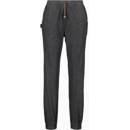 alife and kickin Stoffhose ALIFE & KICKIN "Damen AliciaAK DNM A", Damen, Gr. S, Normalgr&ouml;&szlig;en, schwarz (schwarz denim), 95% Baumwolle, 5% Elasthan, Hosen Stoffhose