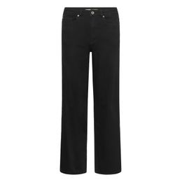 Regular-fit-Jeans Kaffe "Jeans KAandrea", Damen, Gr. 40, N-Gr, schwarz (schwarz deep), Obermaterial: 70% Baumwolle CO. 28% Polyester PES. 2% Elasthan EL., Jeans
