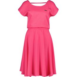 alife and kickin Jerseykleid ALIFE & KICKIN "Damen IsabellaAK Sommerkleid, Kleid", Damen, Gr. L, Normalgr&ouml;&szlig;en, rosa (flamingo), 100% Lyocell, Kleider Jerseykleid