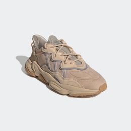 Sneaker adidas originals "OZWEEGO", Herren, Gr. 41, beige (stpanu, lbraun, solrot), Leder, Synthetik, Schuhe Sneaker