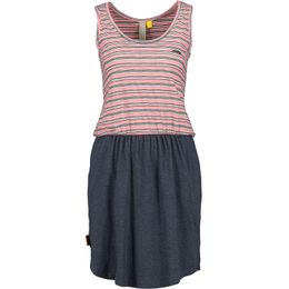 alife and kickin Jerseykleid ALIFE & KICKIN "Damen RosalieAK", Damen, Gr. L, Normalgr&ouml;&szlig;en, blau (marine), 65% Baumwolle, 35% Polyester, Kleider Jerseykleid
