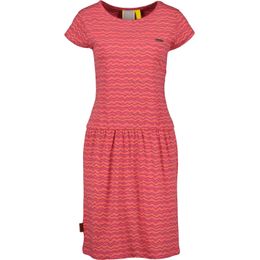 alife and kickin Jerseykleid ALIFE & KICKIN "Damen ShannaAK Sommerkleid, Kleid", Damen, Gr. XXL, Normalgr&ouml;&szlig;en, coral, 60% Baumwolle, 40% Polyester, Kleider Jerseykleid