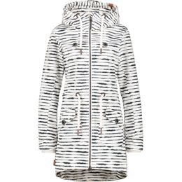 alife and kickin Sommerjacke ALIFE & KICKIN "Damen CharlotteAK A leichte Jacke, &Uuml;bergangsjacke", Damen, Gr. L, wei&szlig;, 100% Polyester, Jacken