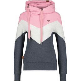 alife and kickin Kapuzensweatshirt ALIFE & KICKIN "Damen StellaAK Sweatshirt", Damen, Gr. L, lila (lavender), 50% Baumwolle, 50% Polyester, Sweatshirts