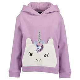 Hoodie Blue Seven "Blue Seven Hoodie", M&auml;dchen, Gr. 104, 4610, lila, 100% Baumwolle, normal normal, Rundhals, gerader Abschluss, Sweatshirts Hoodie