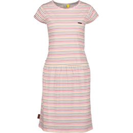 alife and kickin Jerseykleid ALIFE & KICKIN "Damen ShannaAK", Damen, Gr. L, Normalgr&ouml;&szlig;en, wei&szlig;, 65% Baumwolle, 35% Polyester, Kleider Jerseykleid