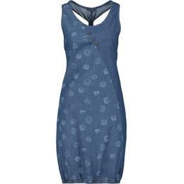 alife and kickin Jeanskleid ALIFE & KICKIN "Damen CameronAK DNM Jeanskleid, Kleid", Damen, Gr. L, Normalgr&ouml;&szlig;en, blau (schwarz denim), 95% Baumwolle, 5% Elasthan, Kleider