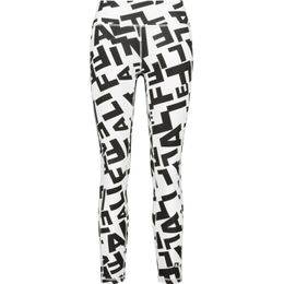 alife and kickin Leggings ALIFE & KICKIN "Damen AriaAK", Damen, Gr. L, Normalgr&ouml;&szlig;en, wei&szlig;, 100% Polyester, Hosen Leggings