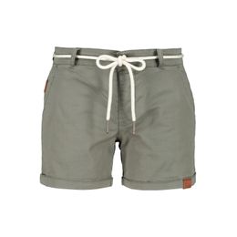 alife and kickin Shorts ALIFE & KICKIN "Damen JuleAK", Damen, Gr. L, Normalgr&ouml;&szlig;en, braun (dust), 95% Baumwolle, 5% Elasthan, Hosen Shorts