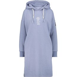 alife and kickin Sweatkleid ALIFE & KICKIN "Damen HelenaAK Sweatkleid, Kleid", Damen, Gr. XL, Normalgr&ouml;&szlig;en, blau (nightblau), 50% Baumwolle, 50% Polyester, Kleider Sweatkleid