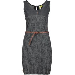 alife and kickin Jerseykleid ALIFE & KICKIN "Damen DojaAK", Damen, Gr. L, Normalgr&ouml;&szlig;en, schwarz (schwarz denim), 95% Baumwolle, 5% Elasthan, Kleider Jerseykleid