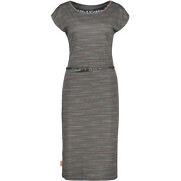 alife and kickin Jerseykleid ALIFE & KICKIN "Damen MelliAK Sommerkleid, Kleid", Damen, Gr. L, Normalgr&ouml;&szlig;en, schwarz (moonless), 65% Baumwolle, 35% Polyester, Kleider Jerseykleid