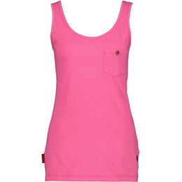 alife and kickin T-Shirt ALIFE & KICKIN "Damen JennyAK", Damen, Gr. S, pink (fuchsia), 60% Baumwolle, 40% Polyester, Shirts T-Shirt