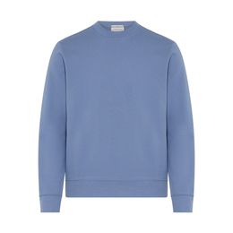 Sweatshirt Calvin Klein Jeans, Herren, Gr. L, dusty sailor blau, Sweatware, Obermaterial: 100% Baumwolle, regular fit normal, Rundhals, eingesetzt B&uuml;ndchen, Sweatshirts Sweatshirt, Regular fit mit Rundhalsausschnitt