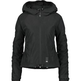 alife and kickin Winterjacke ALIFE & KICKIN "Damen OraAK Winterjacke, gef&uuml;tterte Jacke", Damen, Gr. L, schwarz (moonless), 100% Polyamid, Jacken Winterjacke