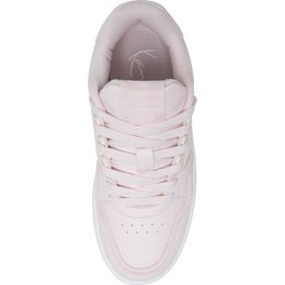 Sneaker Karl Kani "Karl Kani Karl Kani Lxry 2K Gs", Damen, Gr. 36.5, pink, wei&szlig;, Polyurethan, Schuhe Sneaker
