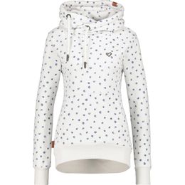 alife and kickin Kapuzensweatshirt ALIFE & KICKIN "Damen SarahAK B Kapuzensweatshirt, Sweatshirt", Damen, Gr. L, wei&szlig;, 50% Baumwolle, 50% Polyester, Sweatshirts
