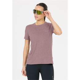 Funktionsshirt Endurance "Alvaly", Herren, Gr. 38, rosa, 95% Polyester, 5% Elasthan, unifarben, kurz, Rundhals, Shirts Funktionsshirt, im simplen Design mit Quick Dry-Technologie