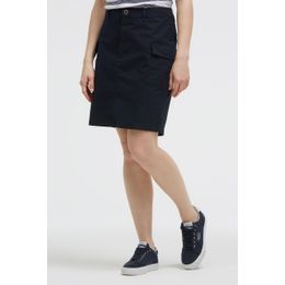 Cargorock SOCCX, Damen, Gr. XS, blau, Popeline, Material: 98% Baumwolle, 2% Elasthan, unifarben, slim fit, R&ouml;cke Cargorock, mit Taschen
