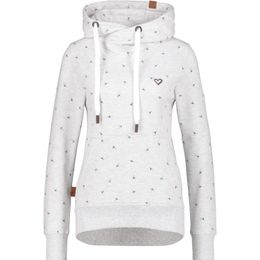 alife and kickin Kapuzensweatshirt ALIFE & KICKIN "Damen SarahAK B Kapuzensweatshirt, Sweatshirt", Damen, Gr. M, blau (cloudy), 50% Baumwolle, 50% Polyester, Sweatshirts