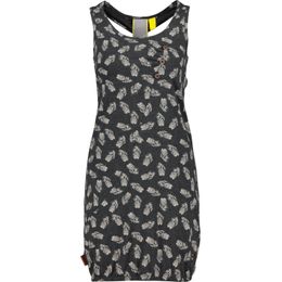 alife and kickin Jerseykleid ALIFE & KICKIN "Damen CameronAK Sommerkleid, Kleid", Damen, Gr. L, Normalgr&ouml;&szlig;en, schwarz (moonless), 65% Baumwolle, 35% Polyester, Kleider Jerseykleid
