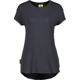 alife and kickin T-Shirt ALIFE & KICKIN "Damen MimmyAK A", Damen, Gr. L, schwarz, 95% Viskose, 5% Elasthan, Shirts T-Shirt