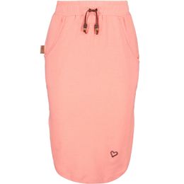 alife and kickin Sommerrock ALIFE & KICKIN "Damen HollyAK Sommerrock, Rock", Damen, Gr. M, orange (peach), 60% Baumwolle, 40% Polyester, R&ouml;cke