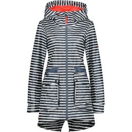 alife and kickin Sommerjacke ALIFE & KICKIN "Damen AudreyAK leichte Jacke, &Uuml;bergangsjacke", Damen, Gr. XL, blau (marine), 100% Polyester, Jacken