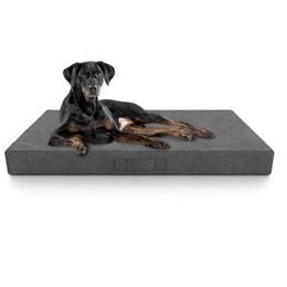 Knuffelwuff orthop&auml;dische inkontinenz Hundematte 95 Grad waschbar grau XL