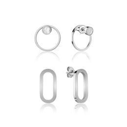 Schmuckset ISABELLA FORD "IS018S", silber, Schmuck_Sets, Damen, 20mm, Edelstahl, Schmuckset, 20 mm