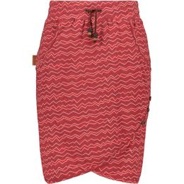 alife and kickin Sommerrock ALIFE & KICKIN "Damen LucyAK", Damen, Gr. XS, rot (fiesta), 60% Baumwolle, 40% Polyester, R&ouml;cke