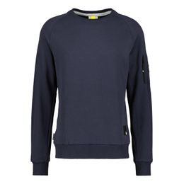 alife and kickin Sweatshirt ALIFE & KICKIN "Herren VinnAK A", Herren, Gr. XL, blau (marine), 50% Baumwolle, 50% Polyester, Sweatshirts Sweatshirt