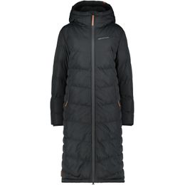 alife and kickin Winterjacke ALIFE & KICKIN "Damen JuaAK Winterjacke, gef&uuml;tterte Jacke", Damen, Gr. L, moonless, 100% Polyester, Jacken Winterjacke