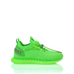 Sneaker Plein Sport "Runner Sneaker", Damen, Gr. 44, Normalschaft, gr&uuml;n (27, acidgr&uuml;n), Schuhe Sneaker