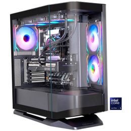 Cougar Gaming-PC "FV270 BK Intel Core Ultra 5 250KF Plus 32GB DDR5 1TB SSD", schwarz, Microsoft Windows 11 Home (64 Bit), 32 GB RAM 1.000 GB SSD, Desktop-PCs, Windows 11, DDR5 RAM