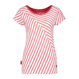 alife and kickin T-Shirt ALIFE & KICKIN "Damen ZoeAK T-Shirt", Damen, Gr. M, rot (salsa), 65% Baumwolle, 35% Polyester, Shirts T-Shirt