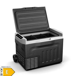 Klarstein PolarForce 28 l Kompressor-K&uuml;hlbox LCD-Panel Beleuchtung Off-Road Batterieschutz 12V/230V Schwarz 30 Liter