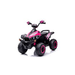 Chipolino Kinder Elektroquad ATV Speed Licht Musik 2 Motoren Fu&szlig;pedal bis 35 kg rosa