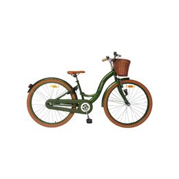 VOLARE Kinderfahrrad Ashley 3- Gang 24 Zoll, Gr&uuml;n