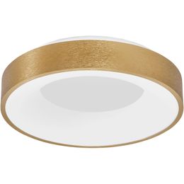 NOVA LUCE LED Deckenleuchte "RANDO THIN", gold, 1, &Oslash; 38cm, 1 Stk., Leuchten, LED Deckenleuchte