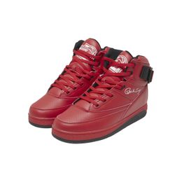 Trainingsschuh Ewing "Ewing Rebound Core 33 HI with Strap", Herren, Gr. 43, schwarz, wei&szlig;, rot, Polyurethan, Schuhe