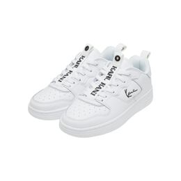 Sneaker Karl Kani "Karl Kani 89 TT HYB", Damen, Gr. 37,5, wei&szlig; (wei&szlig;, wei&szlig;, schwarz), Leder, Schuhe Sneaker